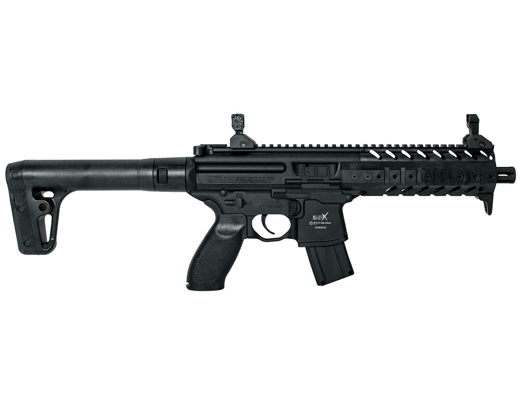 Sig Sauer MPX Black fucile co2, semiauto, caricatore 30 colpi.